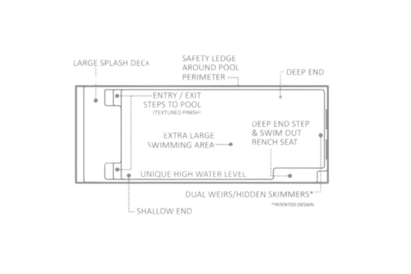 The Acclaim: Principal Pools' Luxurious Fibreglass Pool