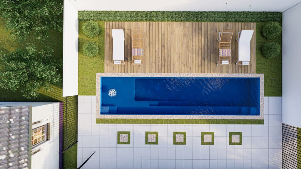 The Reflection With Splash Deck | Principal Pools